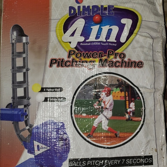 Dimple | Other | Dimple 4 In Powerpro Pitching Machine | Poshmark